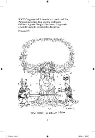 Le vignette del nuovo libro di Forattini - Foto Tgcom24