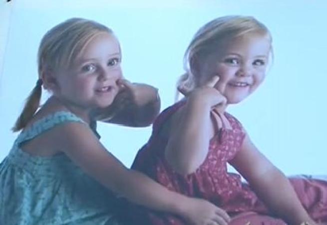 Alessia e Livia Schepp, le gemelline scomparse - Foto Tgcom24