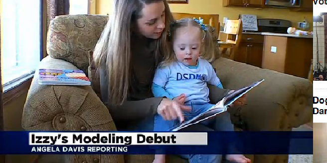 Usa, bimba down modella per una pubblicità di giocattoli